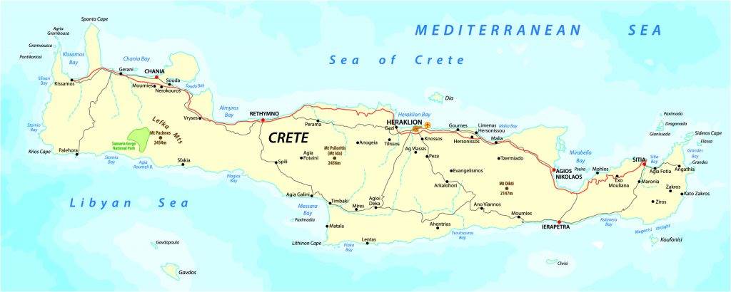 Maps of Greece - find your way around this mystical land